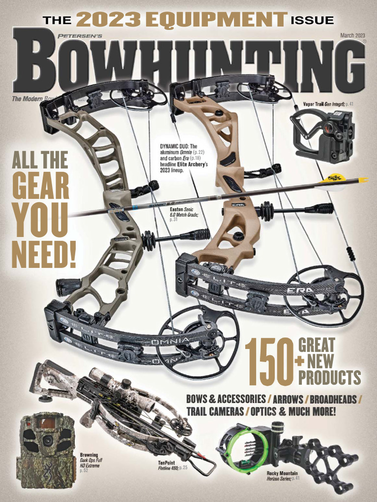 Petersen's Bowhunting (March 2023) | PDF | Bow And Arrow | Archery