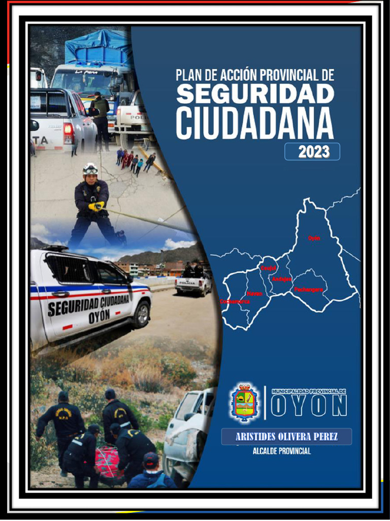 Plan de Accion de Seguridad Ciudadana-2023 | PDF | Valores | La violencia contra las mujeres