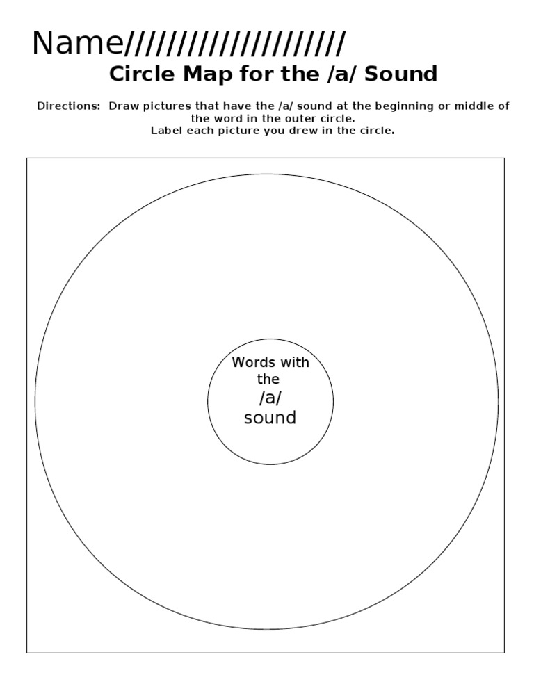 Aa Sound Circle Maps | PDF | Teaching Mathematics