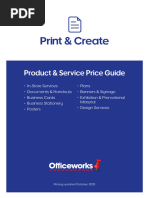 Xerox Price List | PDF