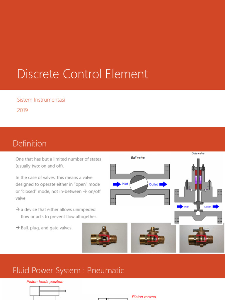 Discrete Control Element | PDF