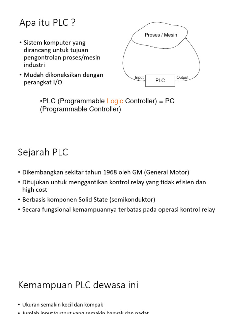 Apa Itu PLC | PDF