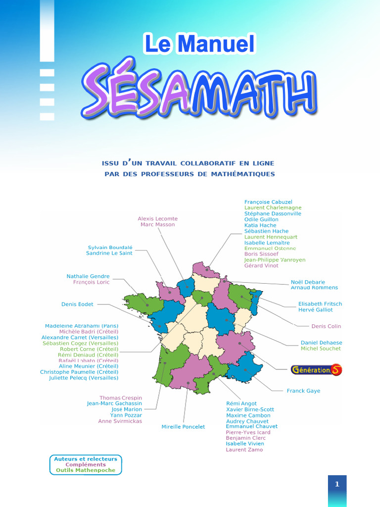 Manuel Sésamath 5e : Outils et Méthodes | PDF | Multiplication ...