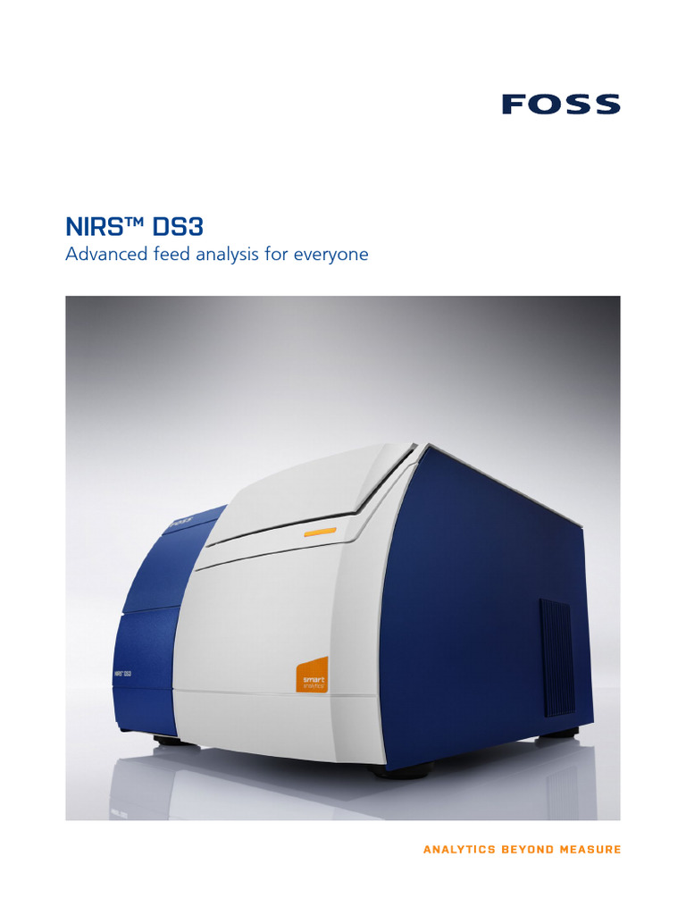 NIRS DS3 Solution Brochure GB | PDF | Calibration | Reliability Engineering