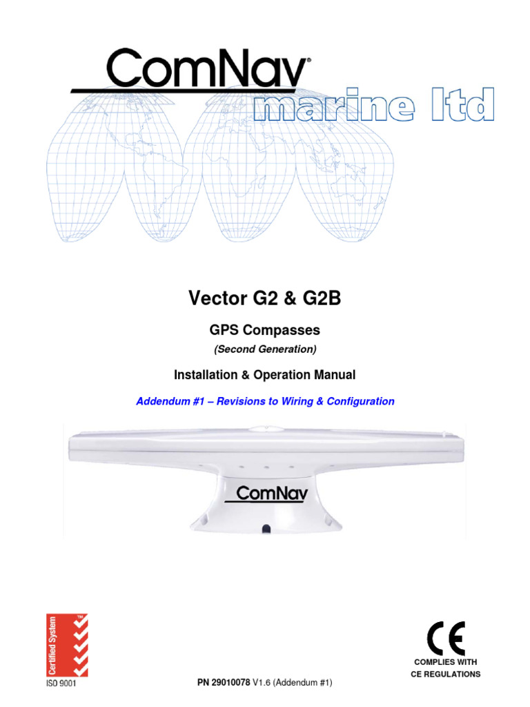 29010078A v1r6 Vector G2-G2B Installation Operation Manual Addendum ...