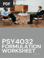 5Ps Formulation | PDF | Substance Abuse | Mental Disorder