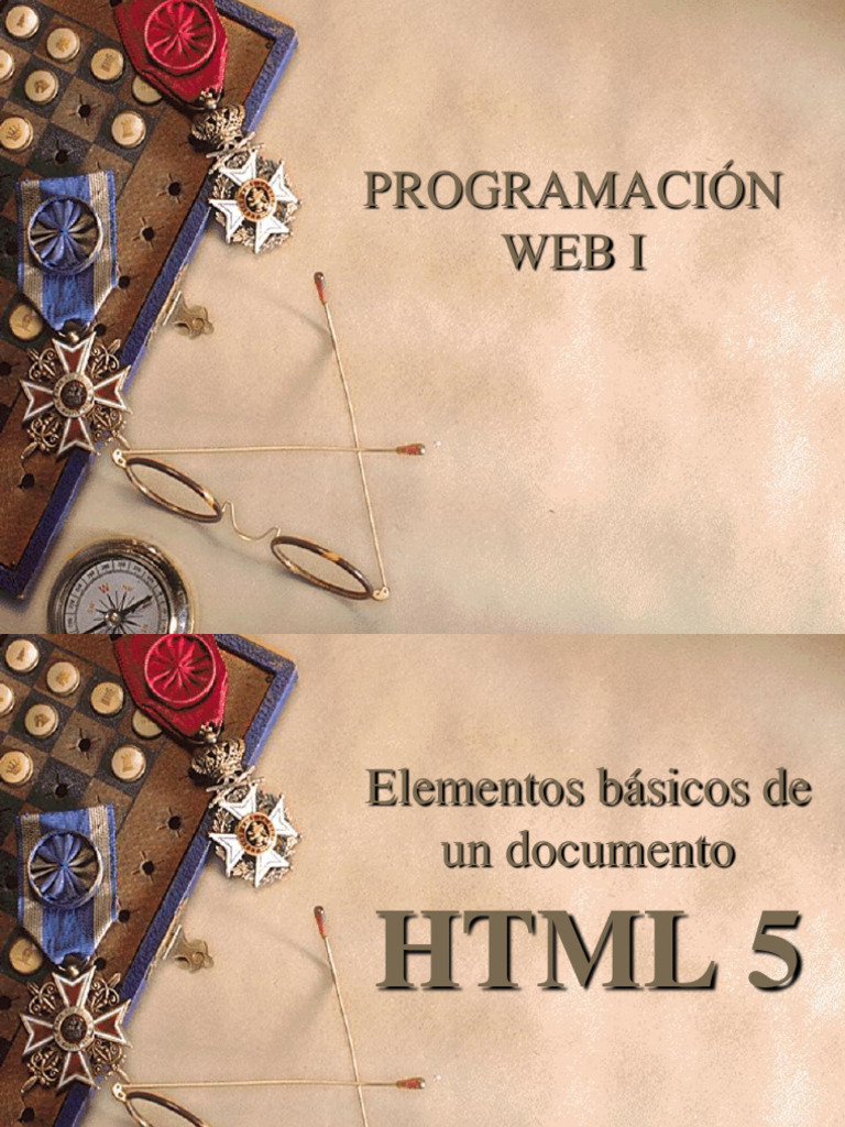 3 - HTML - Elementos Básicos de Un Documento | PDF | HTML | Comunicación escrita