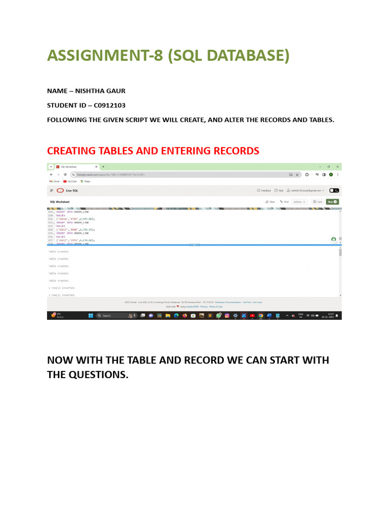 Nishtha Assignment | PDF | Data Management | Sql