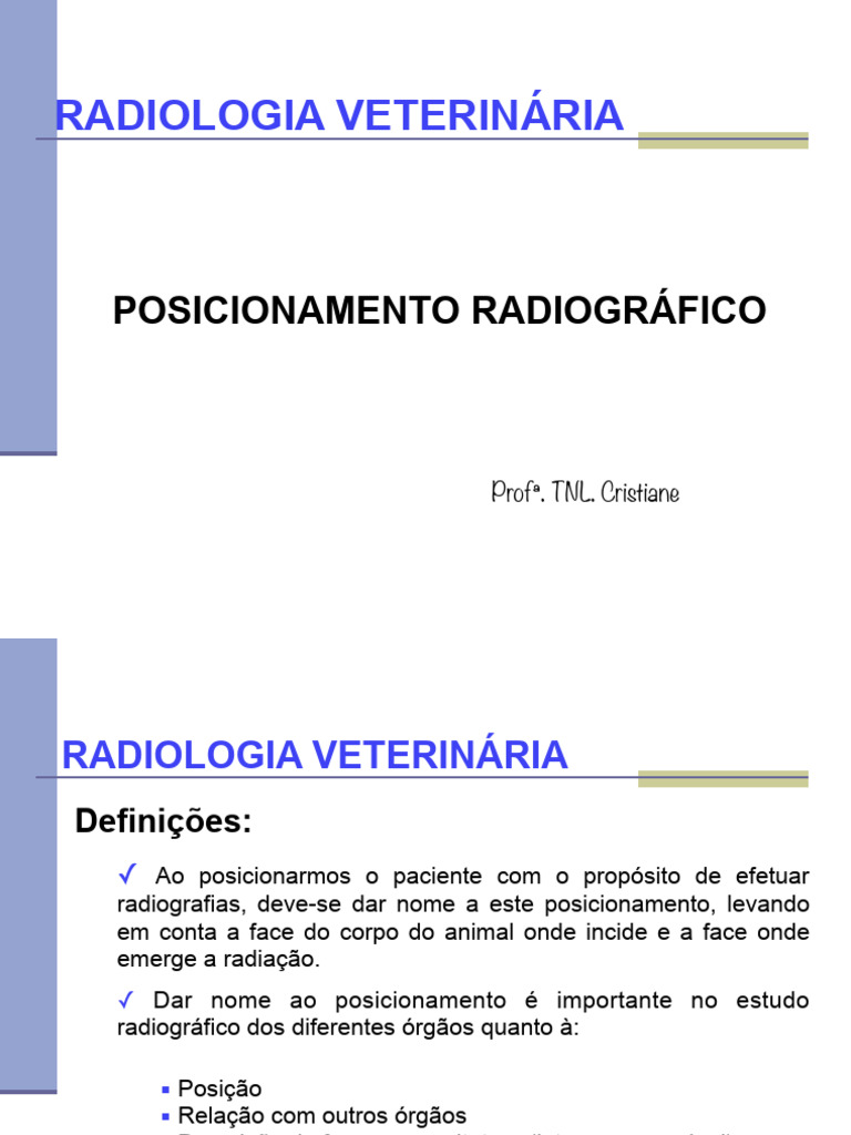 Posicionamento Radiográfico - Crânio | PDF | Radiologia