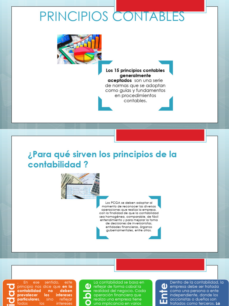 Principios Contables | PDF | Contabilidad | Business