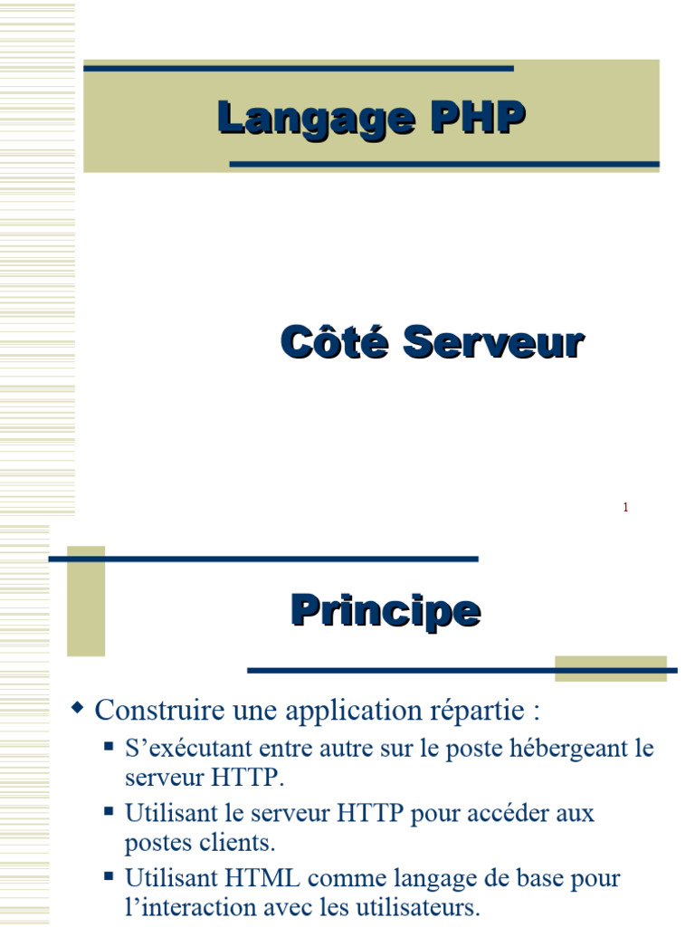 PHP Mysql Abdali | PDF | PHP | Serveur web