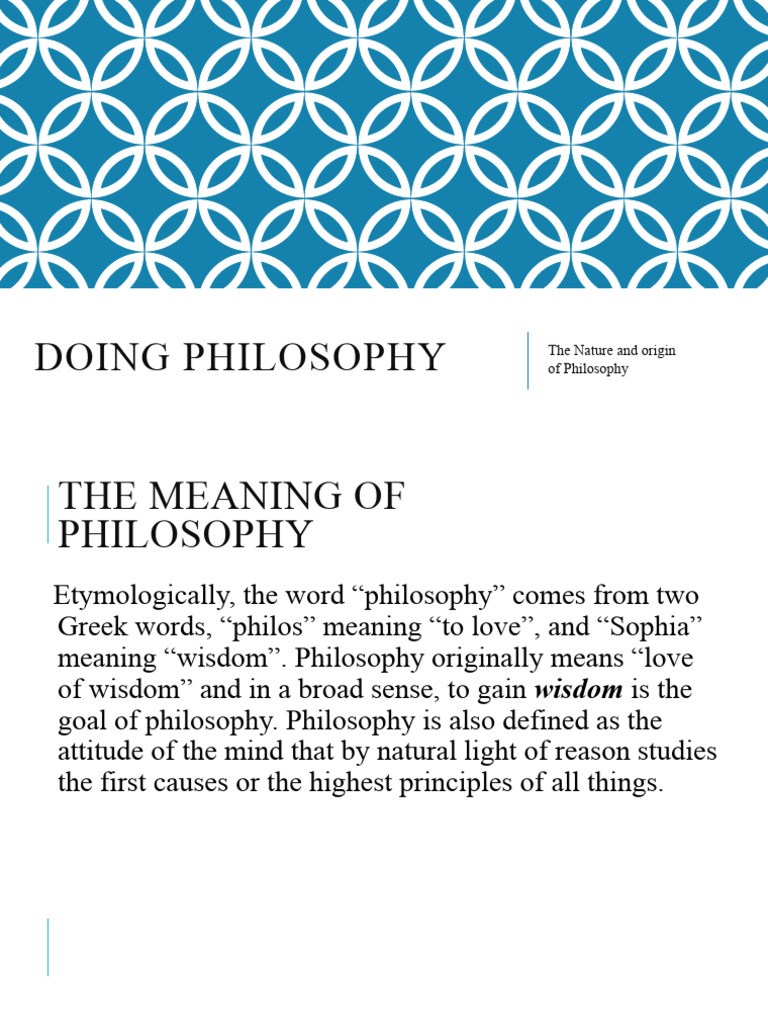 Doing Philosophy in Ancient Greece | PDF | Reason | Wisdom