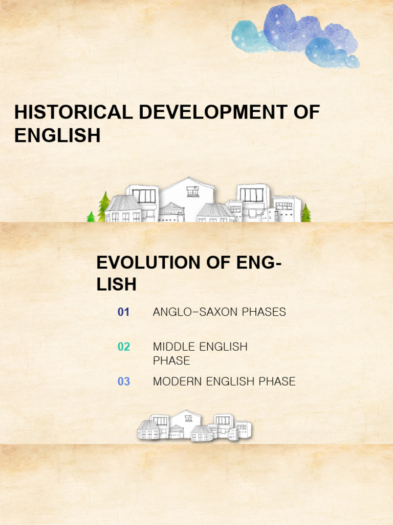 Evolution of the English Language | PDF | English Language | Anglo Saxons