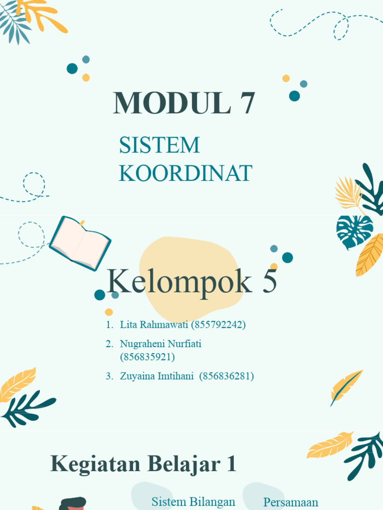 MTK Modul 7 | PDF