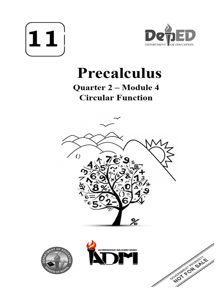 Precal Q2 Mod4 | PDF | Angle | Area