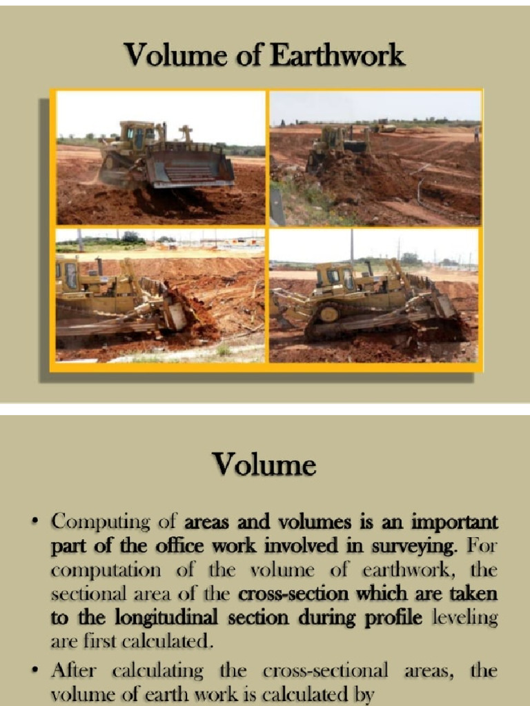 Volume calculation | PDF