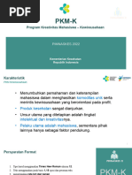 Template Proposal PKM-K 2024 | PDF | Karier & Perkembangan