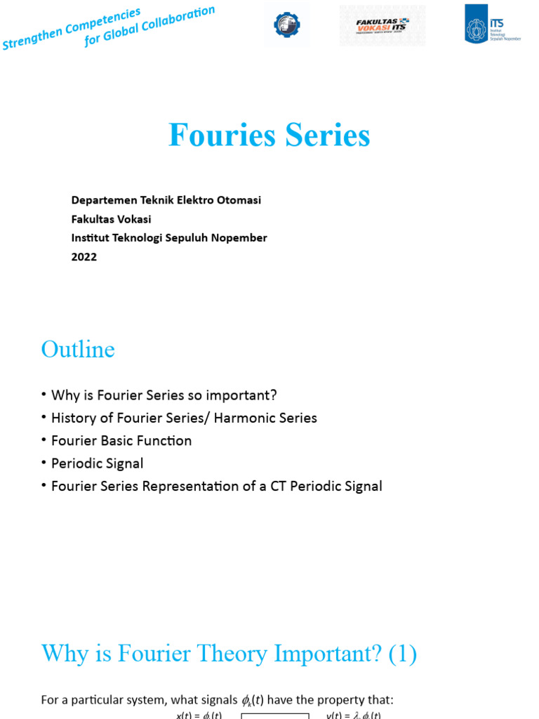 Understanding Fourier Series Basics | PDF | Fourier Transform | Fourier ...
