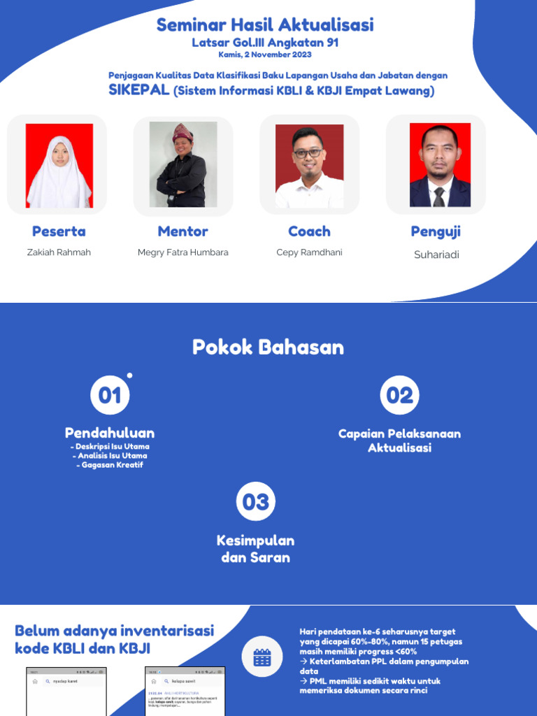 Seminar Hasil Aktualisasi - Zakiah | PDF