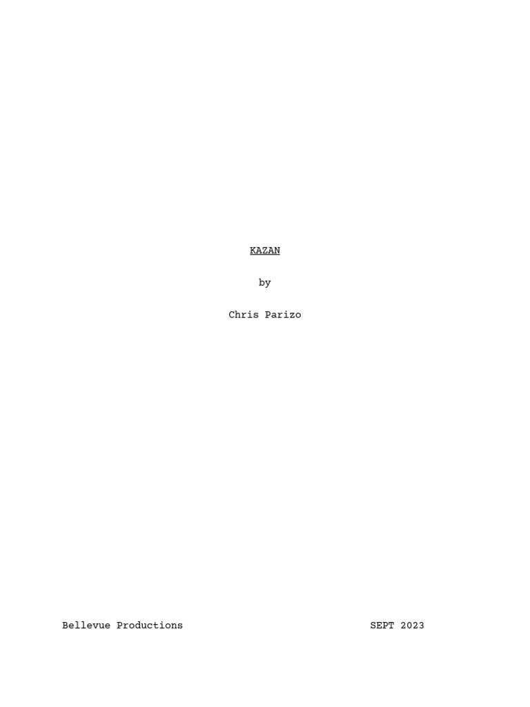 55 - KAZAN by Chris Parizo | PDF | Poetry | Young Adult