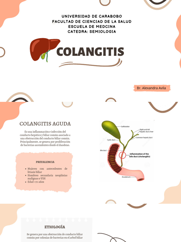 Colangitis y enfermedades biliares | PDF | Especialidades Medicas ...