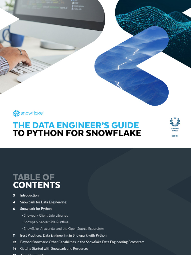The Data Engineers Guide To Python For Snowflake | PDF | Python (Programming Language) | Cloud ...