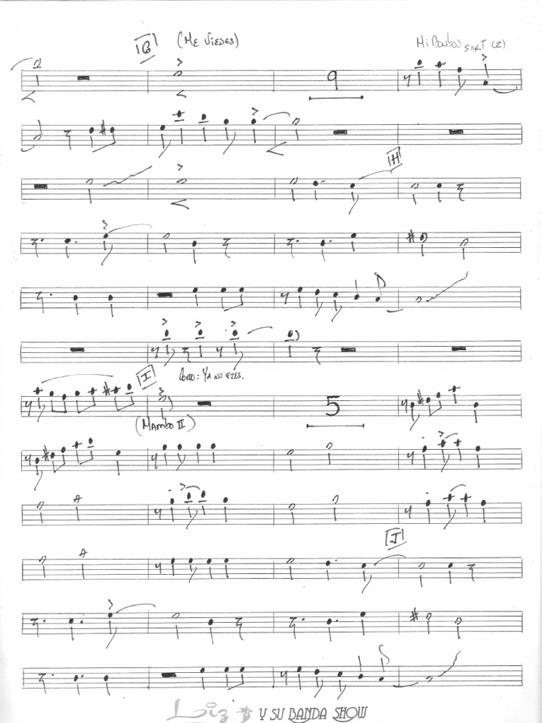 Mi Bombon (Sax Tenor Hoj 2) | PDF