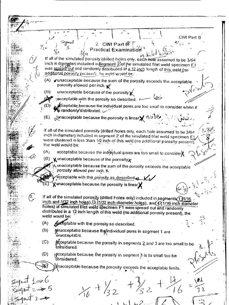 CWI Part B Exam | PDF