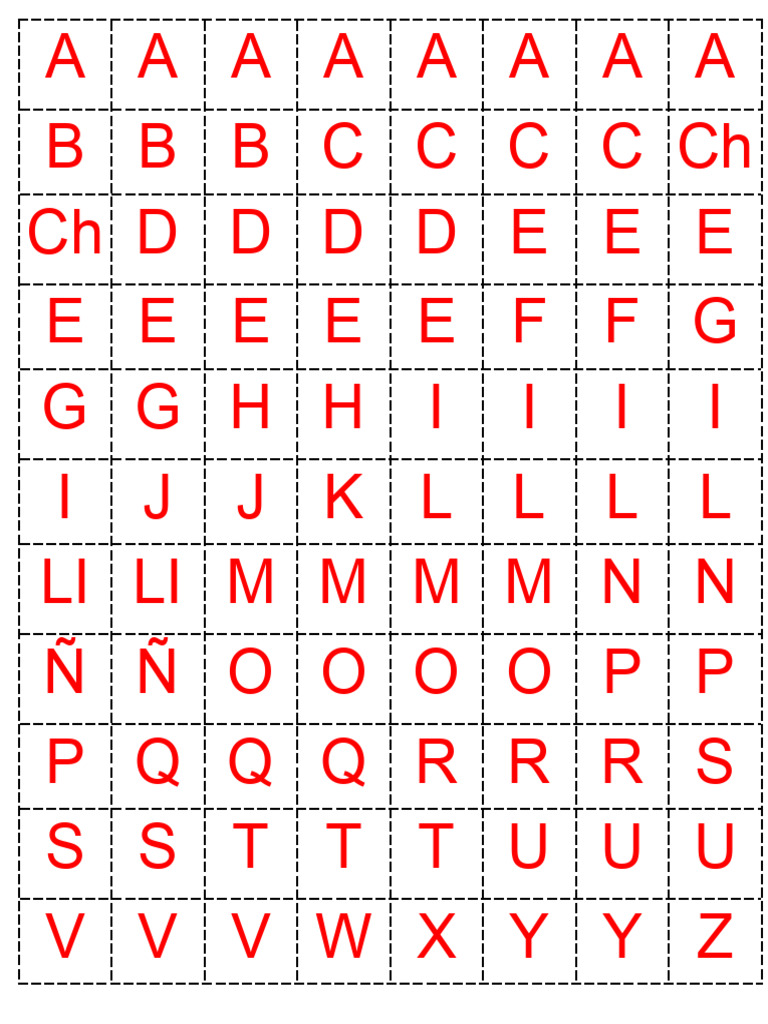 Alfabeto Pdf