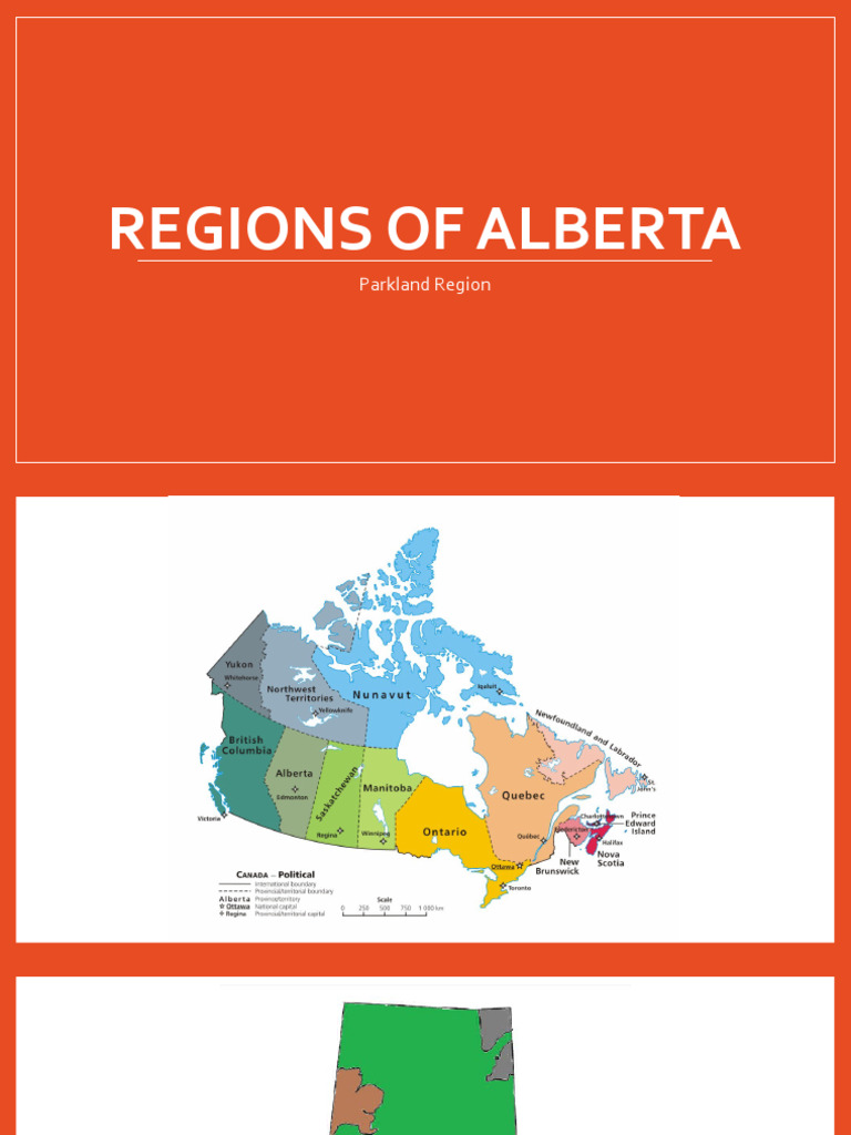 Regions of Alberta - Parkland | PDF