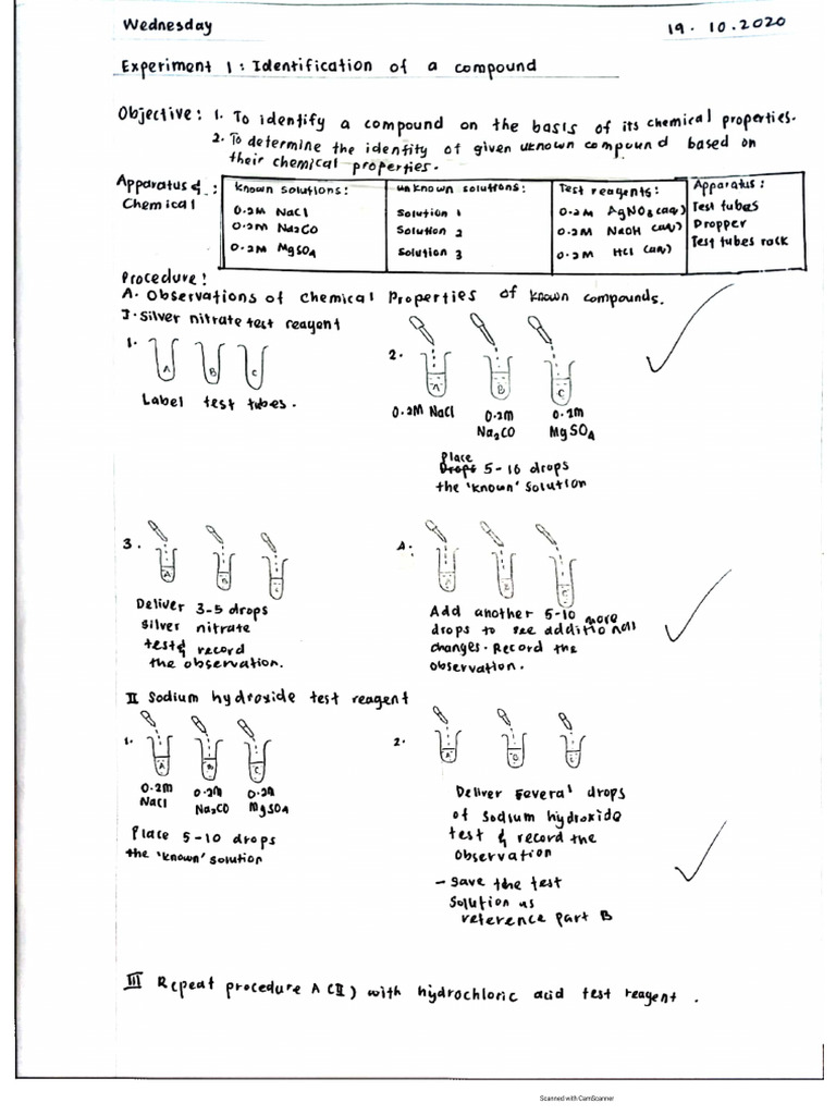 Exp1 CHM420 Jotterr | PDF