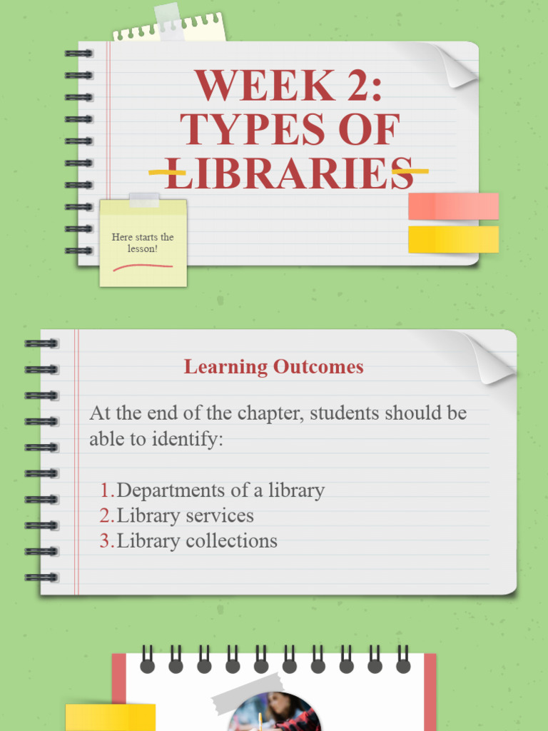 W2 - Types of Libraries | PDF | Libraries | Information And ...