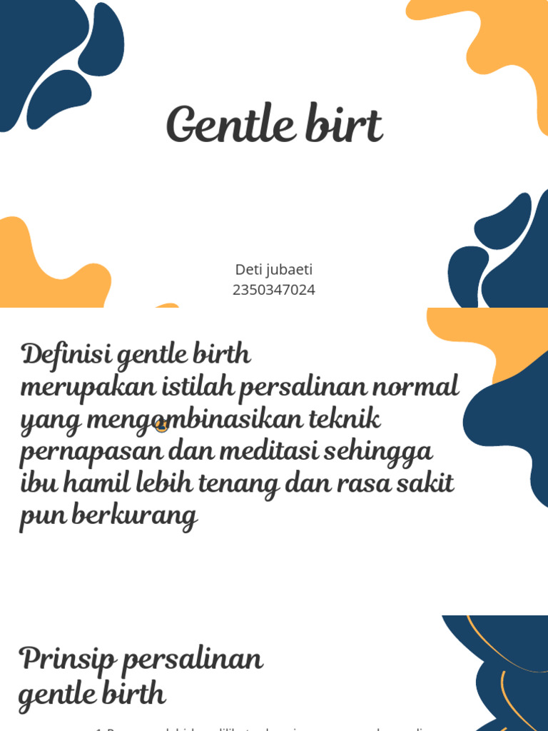 Genthle Dan Active Birth | PDF