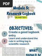 Engineering Logbook Guidelines | PDF