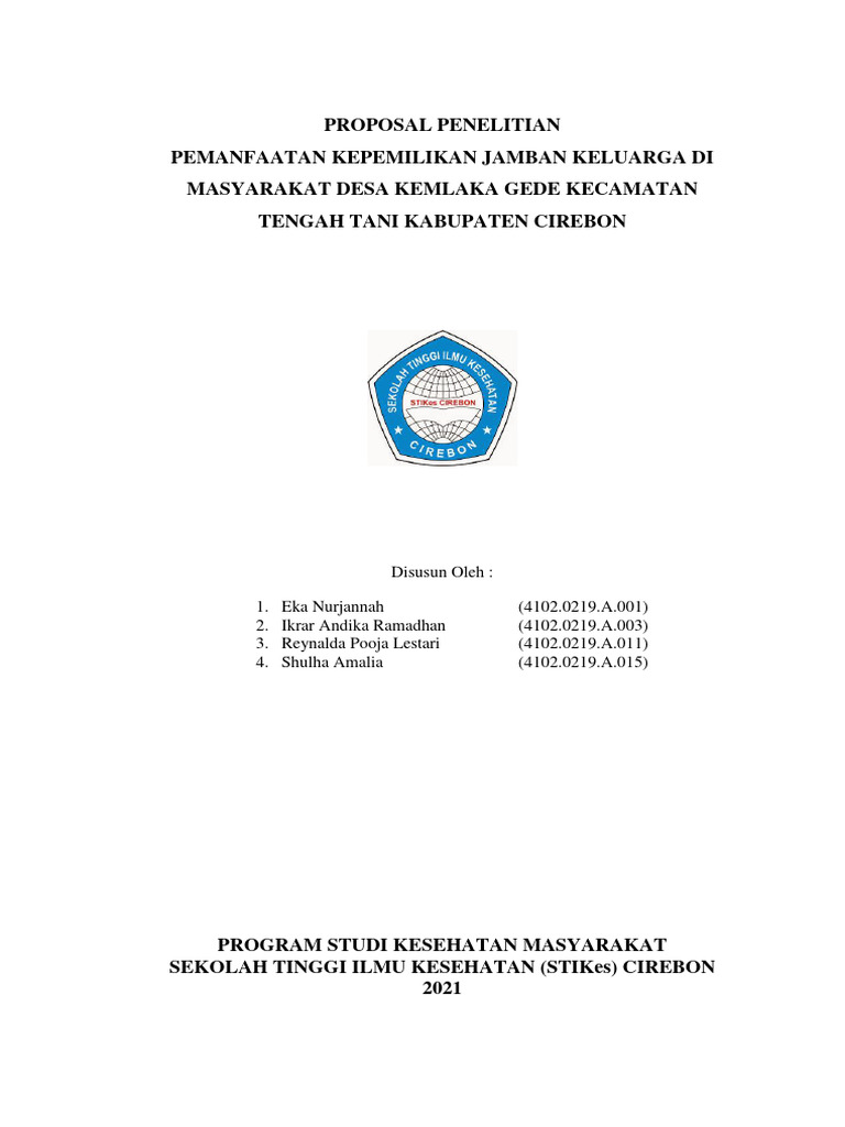 Proposal Penelitian Kualitatif Kel-4 | PDF