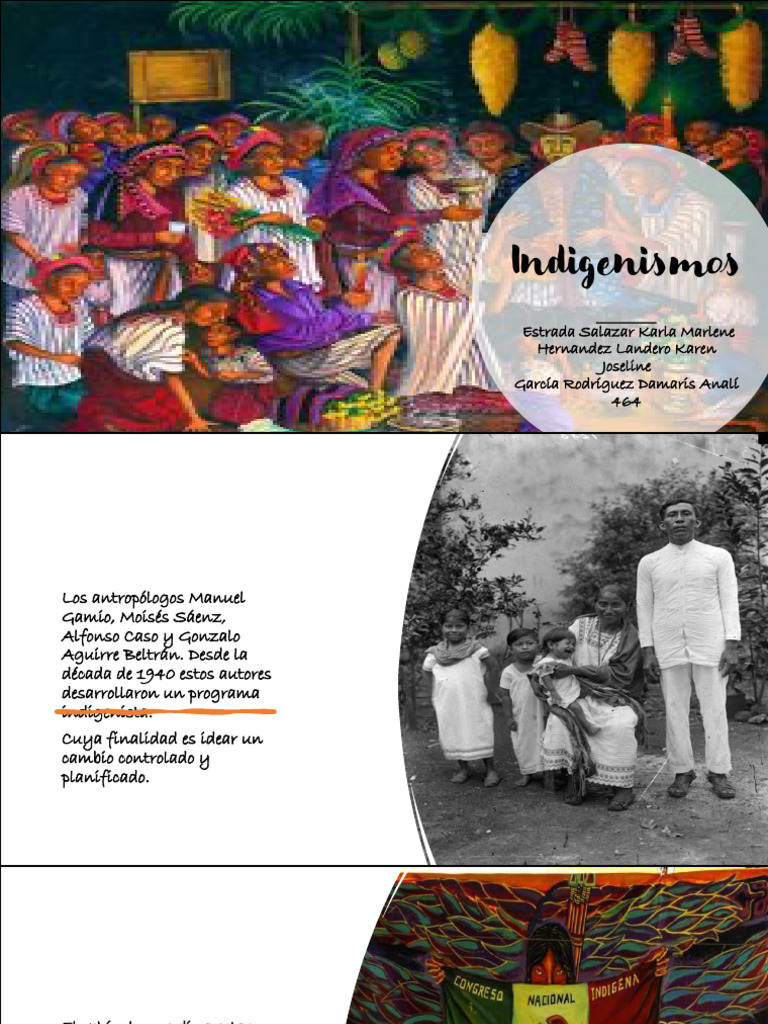 Indigenismo y su impacto cultural en México | PDF | Ciencias sociales ...