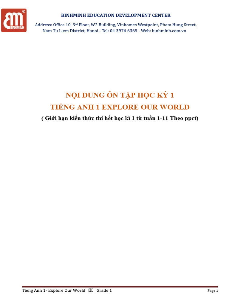 Đề cương ôn tập k1 eow | PDF | Human Communication | Linguistics