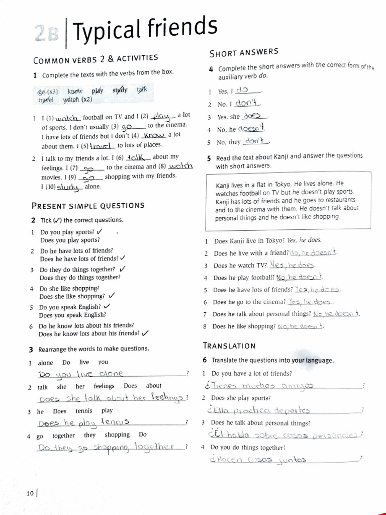 2B Typicalfriends: 1k 1yes, I Do | PDF | Language Mechanics | Syntax