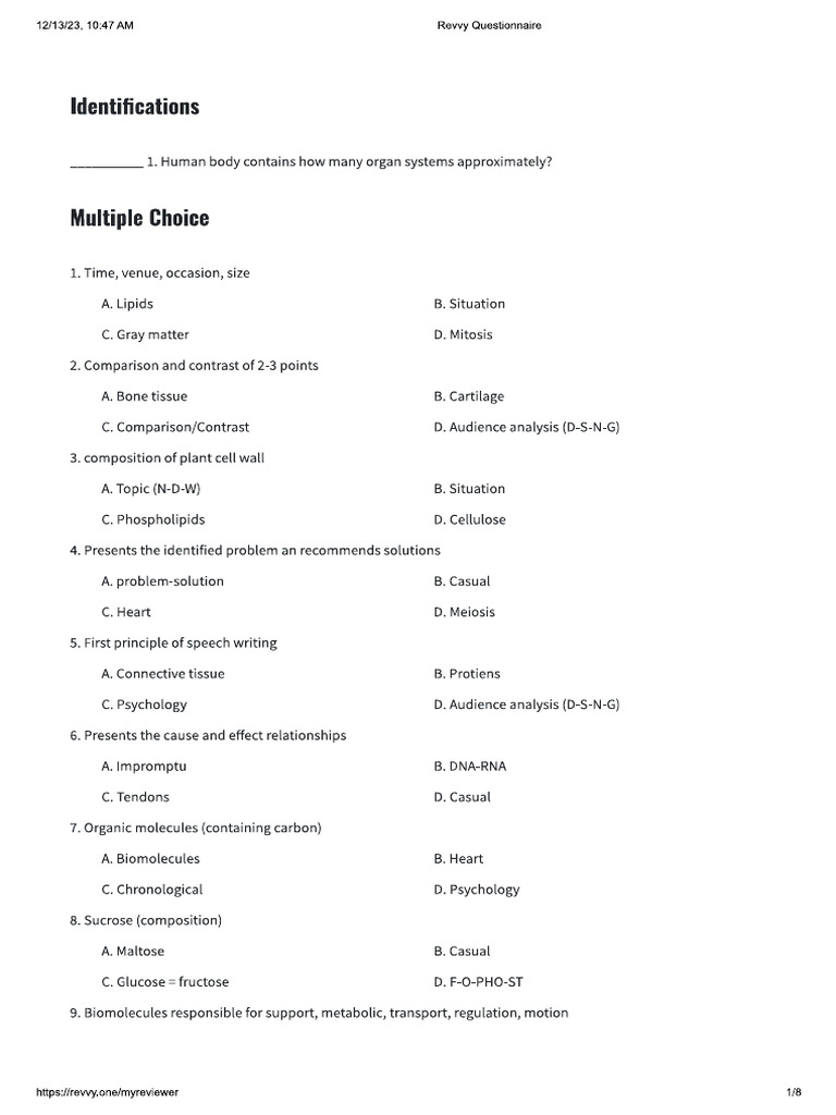 (Mock Exam) - OC | PDF
