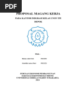 Proposal Magang (Template) | PDF