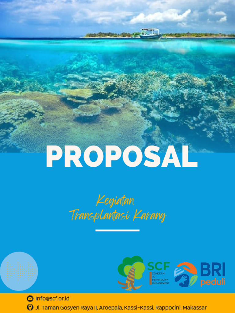 PROPOSAL KEGIATAN - Concern To Community Engagement (SCF) | PDF