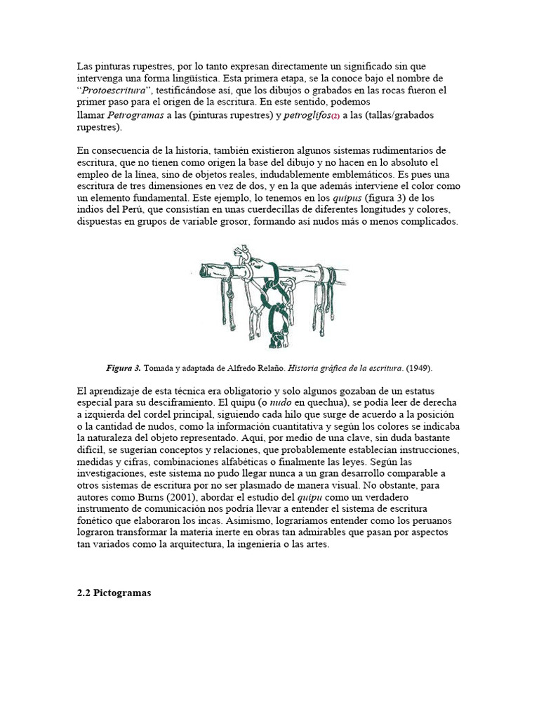 Las Pinturas Rupestres | PDF | Escritura | Semiótica