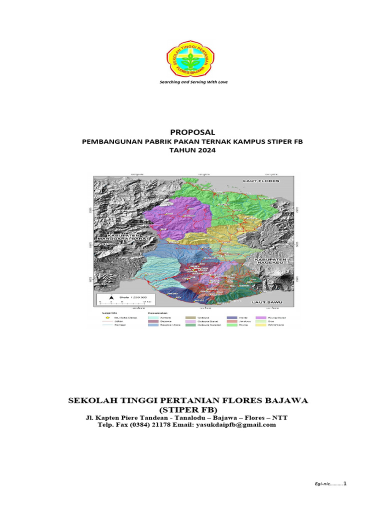 Proposal Stiper Pembanguan Industri Pakan Ternak Stiper FB-1 | PDF
