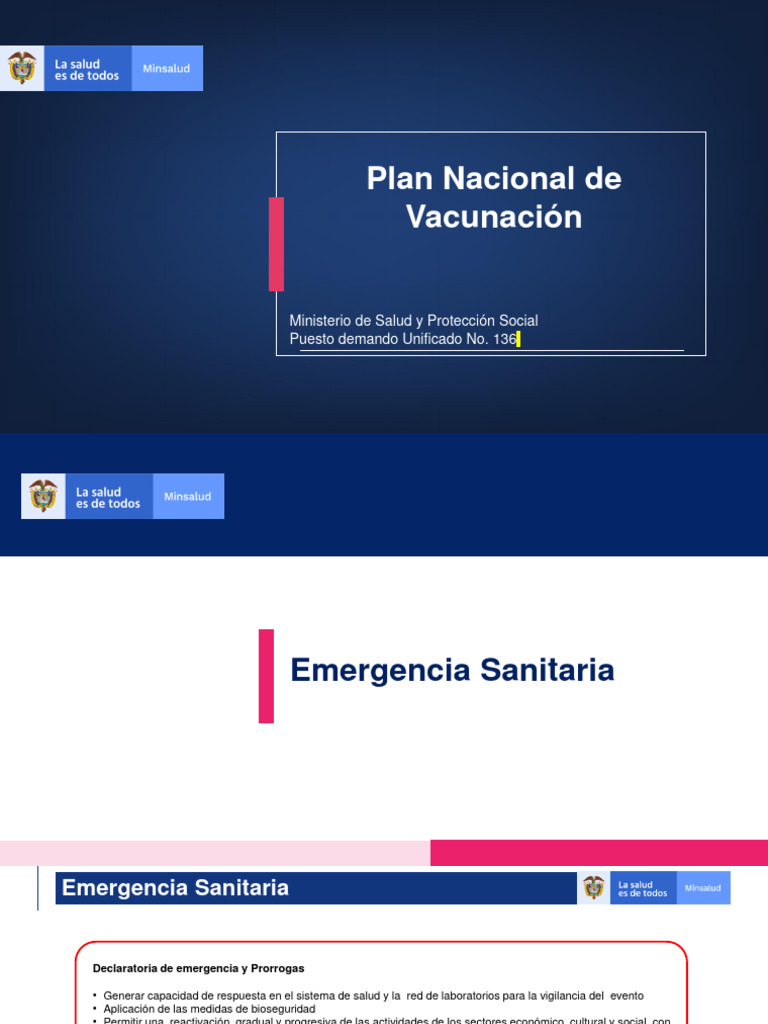 Gerson Bermont Para Pmu Plan Nacional de Vacunacion Contra Covid-19 ...