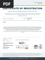 Calibration Certificate Template | PDF