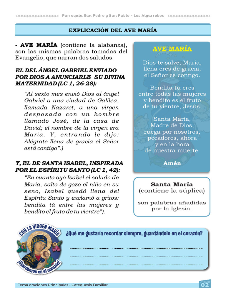 Tema Ave Maria | PDF