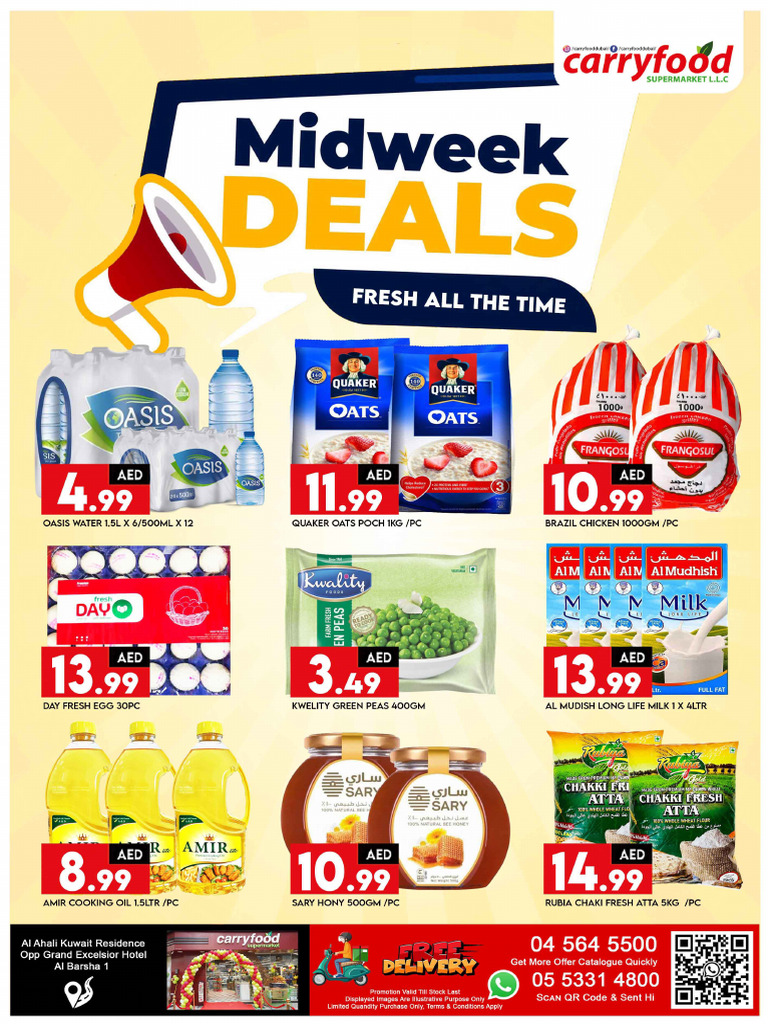 Carry Food Al Barsha Mid Week Deal-5 | PDF