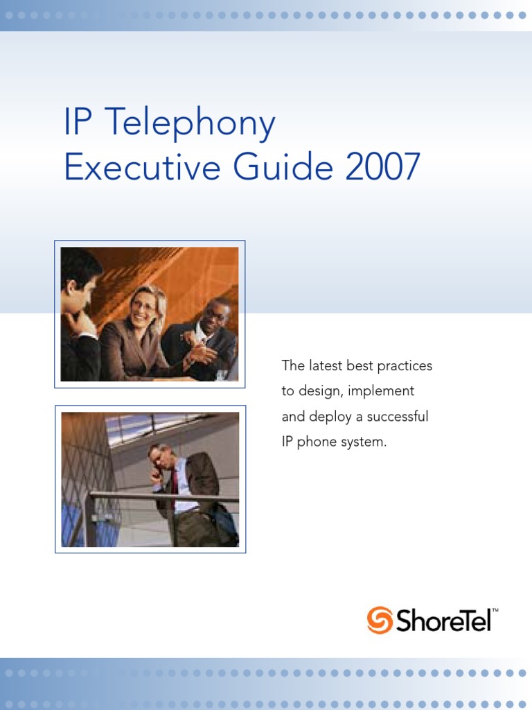 ShoreTel_Executive_Guide | Voice Over Ip | Network Switch
