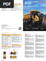SANY SKT105S Off-Highway Mining Truck - 100338 | PDF | Axle | Truck