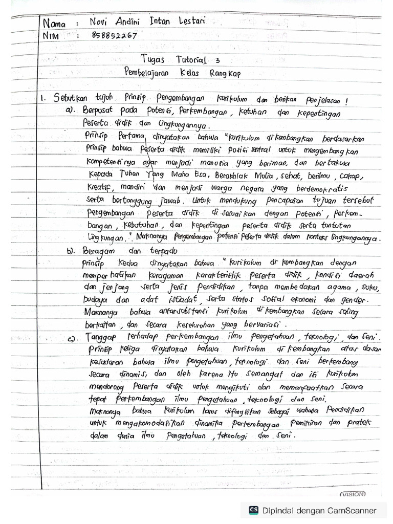 Novi Andini Intan Lestari Uj2 | PDF